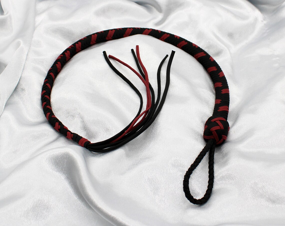 Hybrid BDSM Whip Hand-braided Paracord Whip Training - Etsy