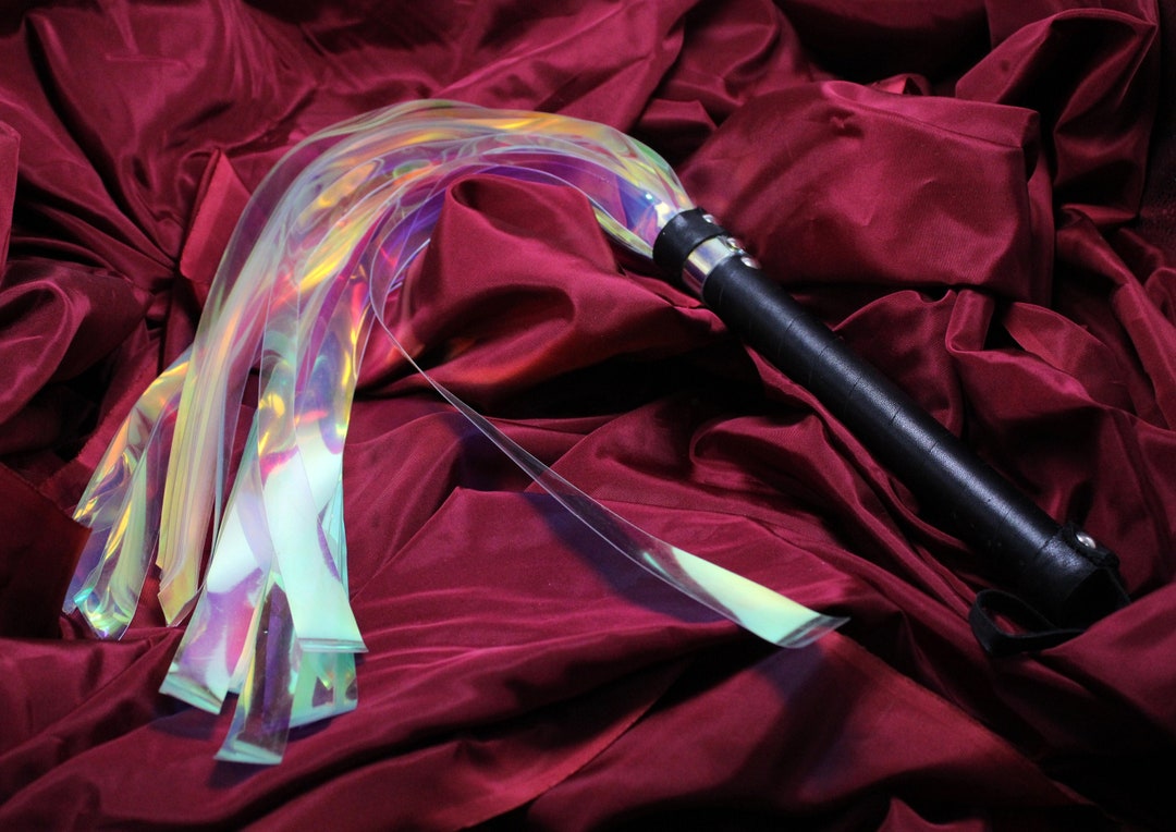 BDSM Shiny Rainbow Flogger - Etsy