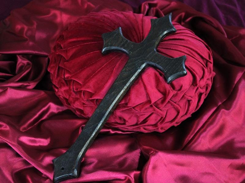 Gothic Religious Cross BDSM Paddle - Etsy