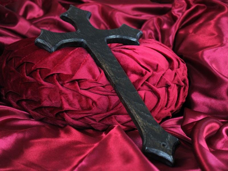 Gothic Religious Cross BDSM Paddle - Etsy