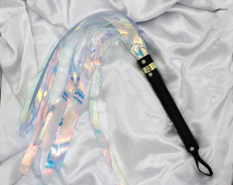 Bdsm Shiny Rainbow Flogger Etsy