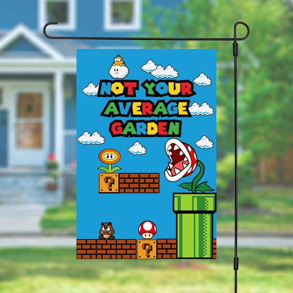 Mario Flag - Etsy