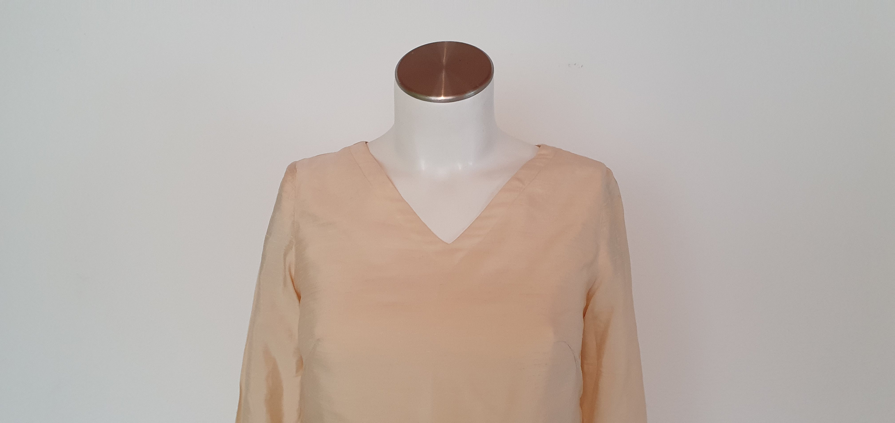Vintage Silk Tunika-70s Retro Blouses Vintage Tunika Silk Blouses - Etsy