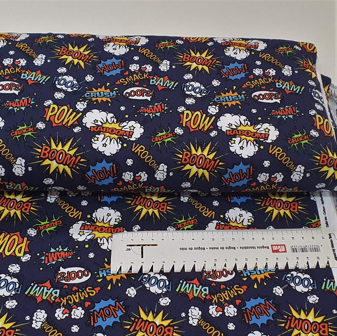 Cotton Jersey Cartoon -knit Fabric Cartoon - Etsy