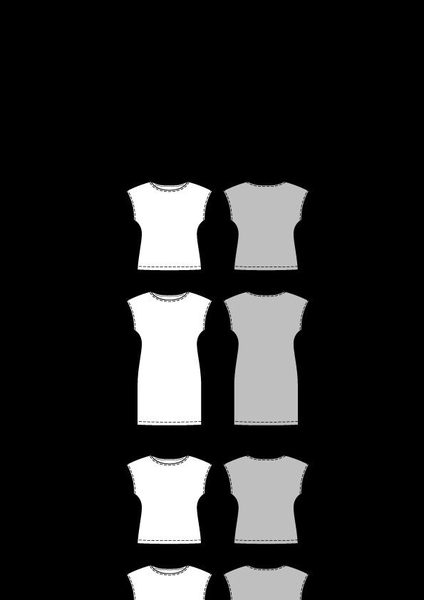 Burda Sewing Pattern 6540 Top & Dress - Etsy