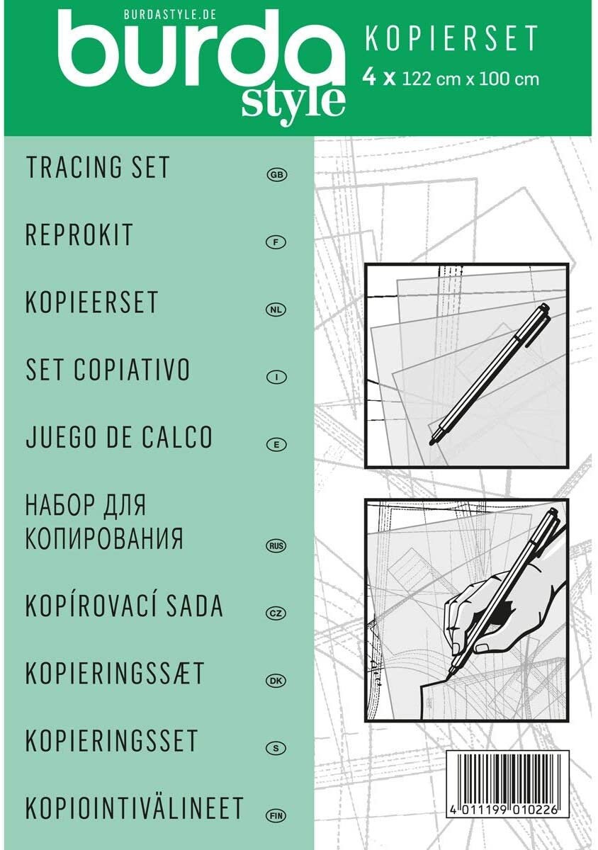 Burda Pattern: Tracing Set 4x 122x 100 Cm - Etsy