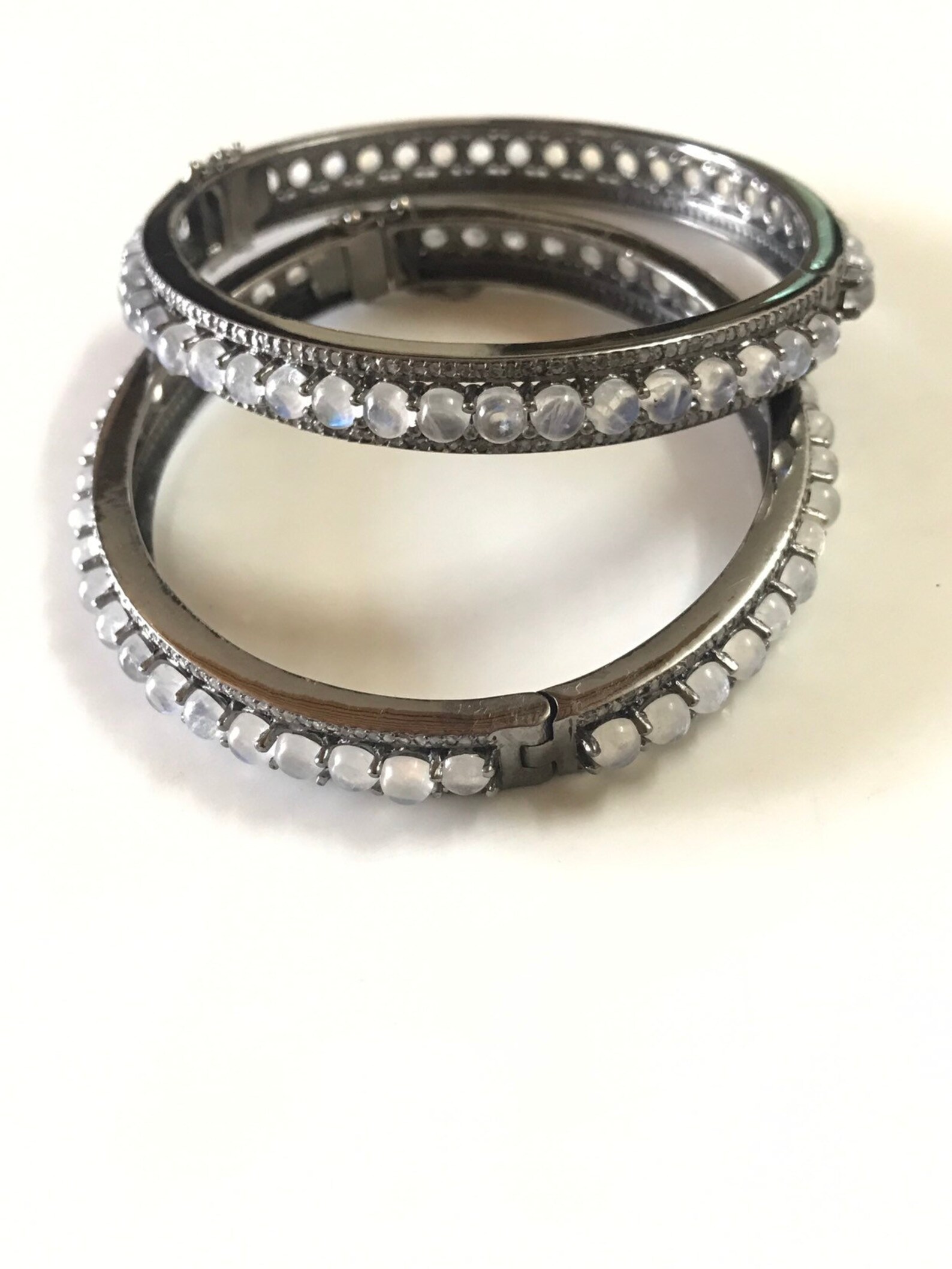 925 Sterling Silver Pave Diamonds Handmade AAA Quality Rainbow - Etsy 925 Sterling Silver Pave Diamonds Handmade AAA Quality Rainbow - Etsy