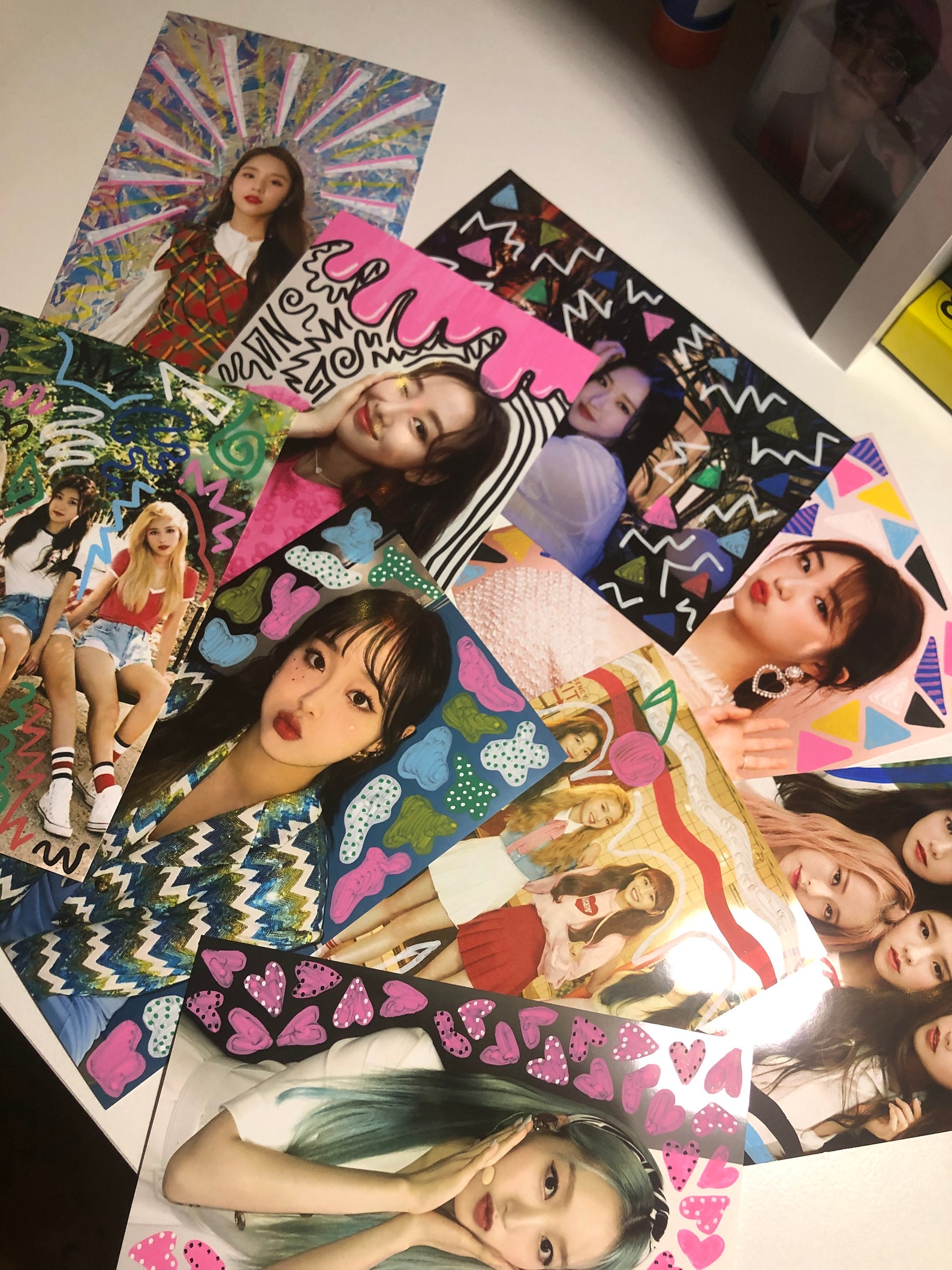 Hand-drawn Doodled Kpop Prints (grade B) - Etsy