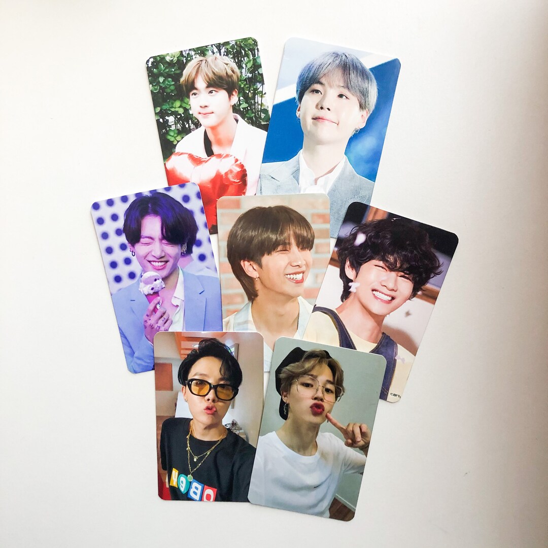 BTS Bread Fanmade Kpop Photocards - Etsy