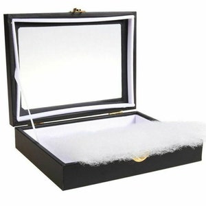 Insect Display Case Bug Display Box With Glass Window and Secure Riker ...