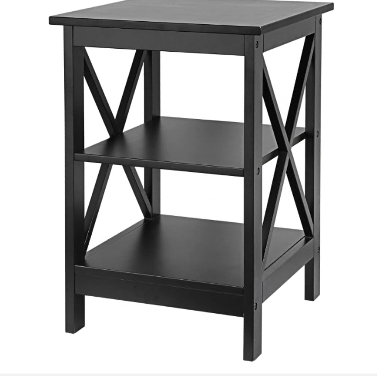 End Table Sofa Side End Storage Shelf Versatile X-design Night Stand ...