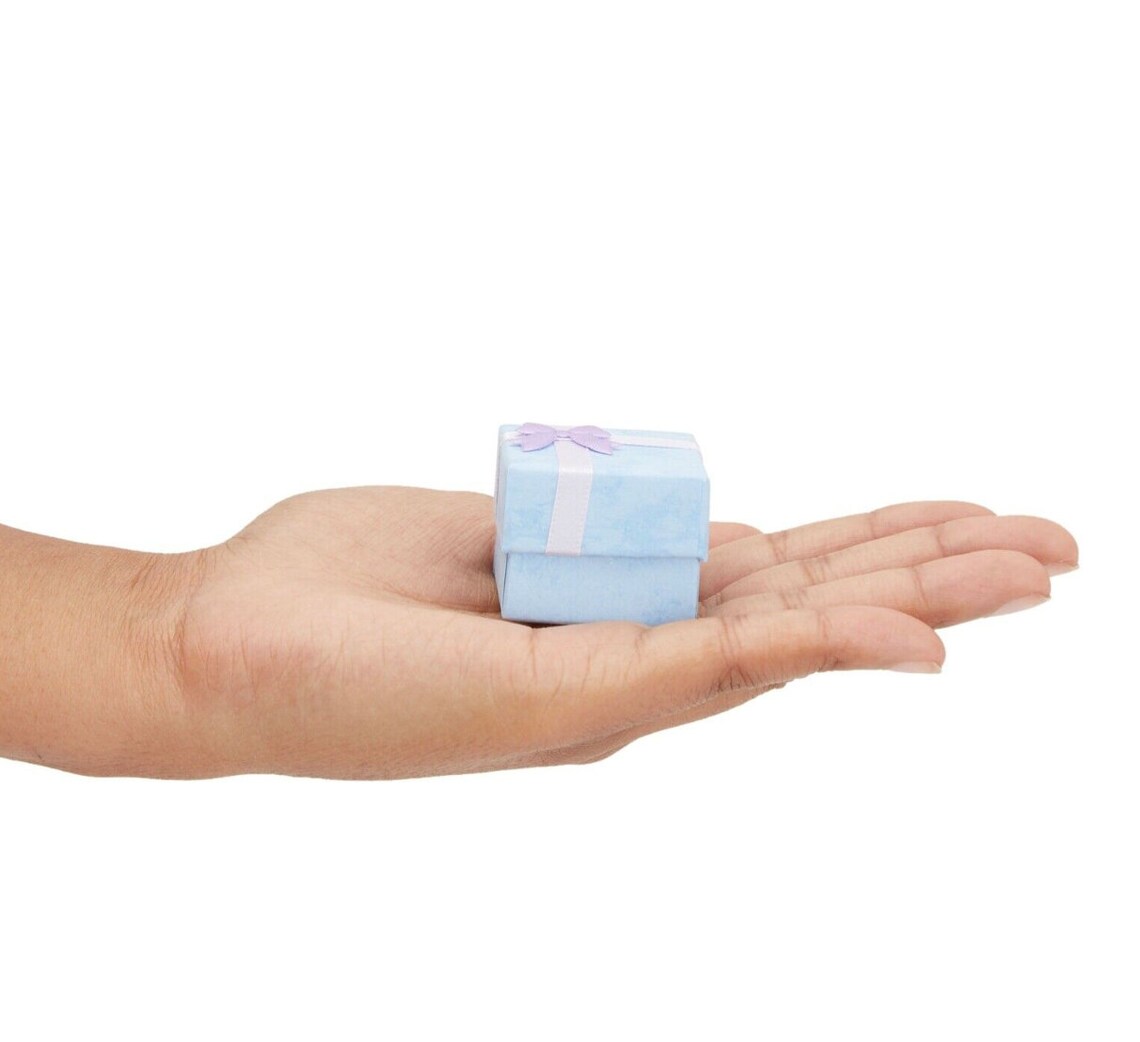 Set of 24 Ring Gift Boxes With Bow for Weddings 6 Colors - Etsy