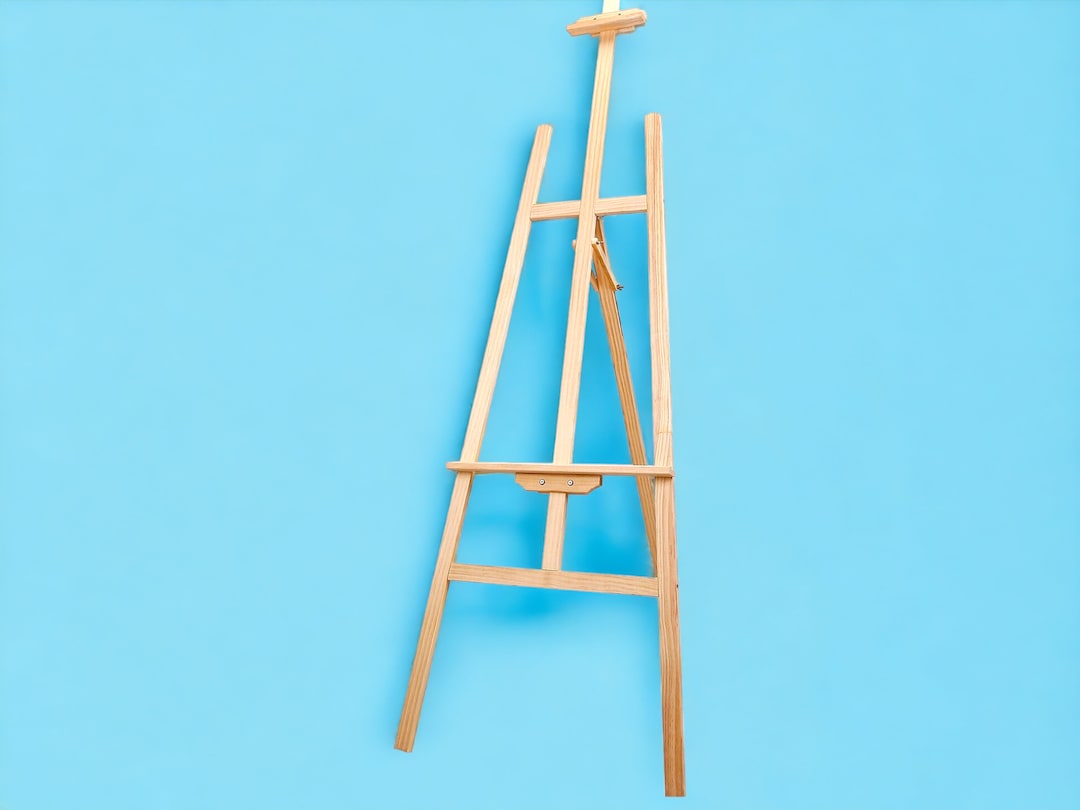 Versatile Wooden Tripod Easel Stand - Adjustable Height for Artist ...