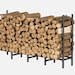 Adjustable Heavy-duty Firewood Rack: Sturdy Indoor and Outdoor Fire Log ...