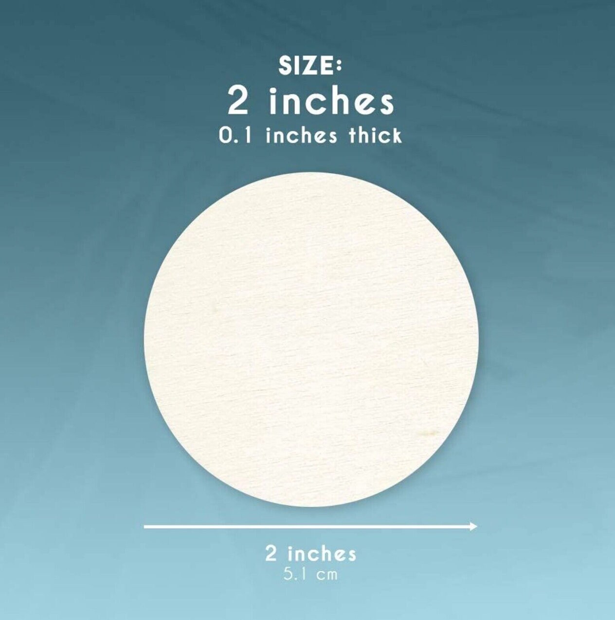 36 Pack Unfinished Wooden Circle DIY Crafts Wood Round Cutout - Etsy