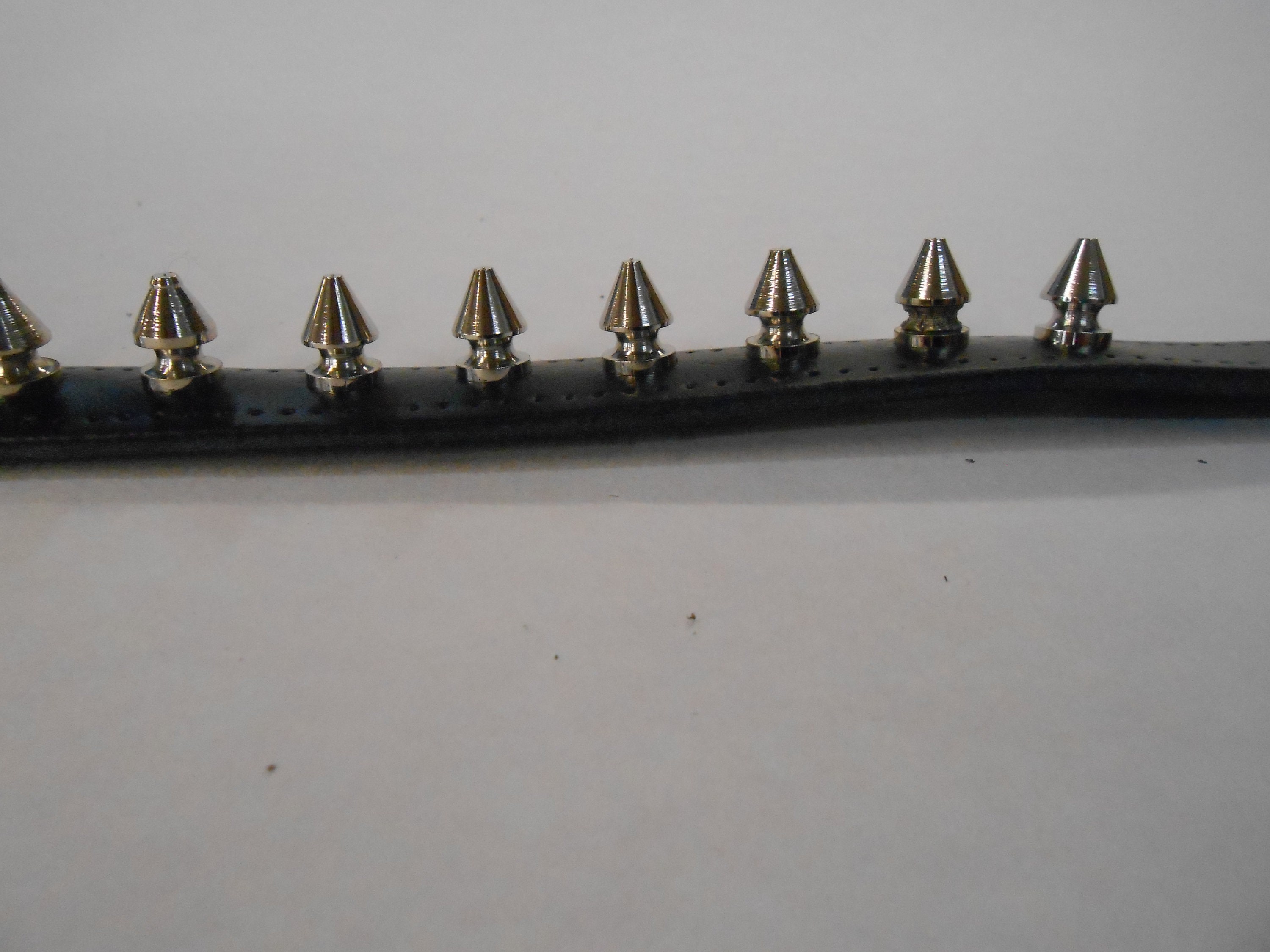 1-row Spike Studded Belt, SB1. - Etsy UK
