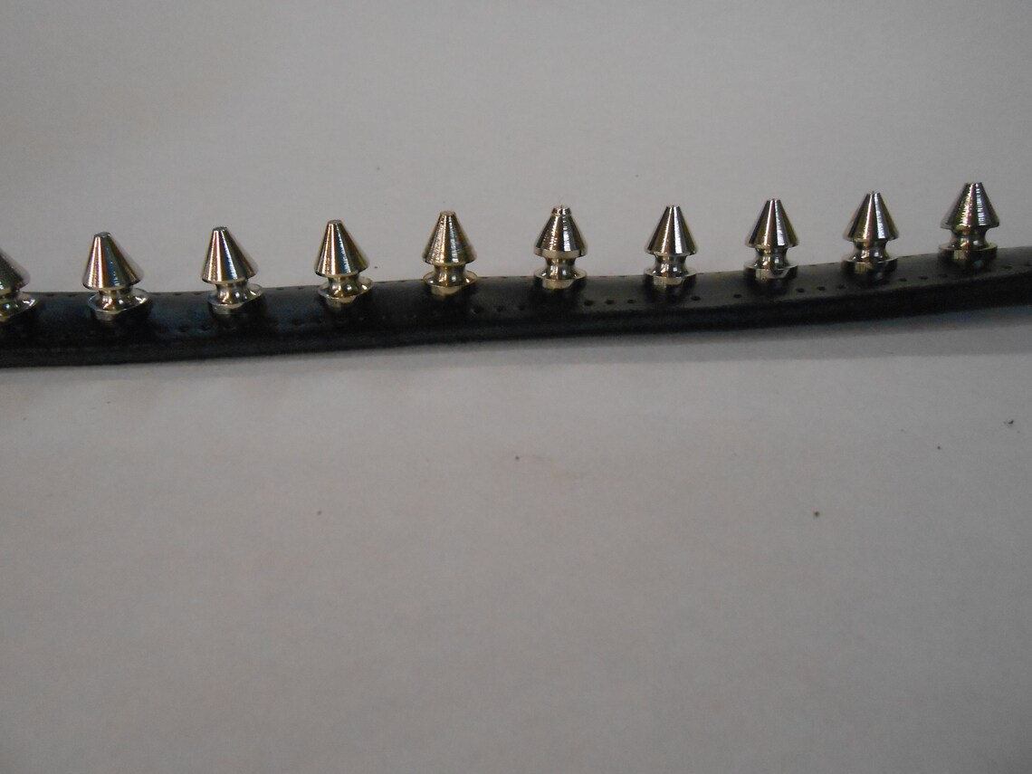 1-row Spike Studded Belt, SB1. - Etsy UK