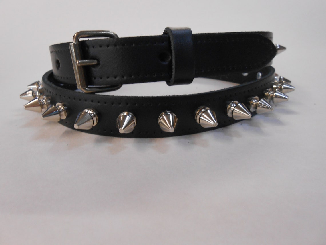 1-row Spike Studded Belt, SB1. - Etsy UK