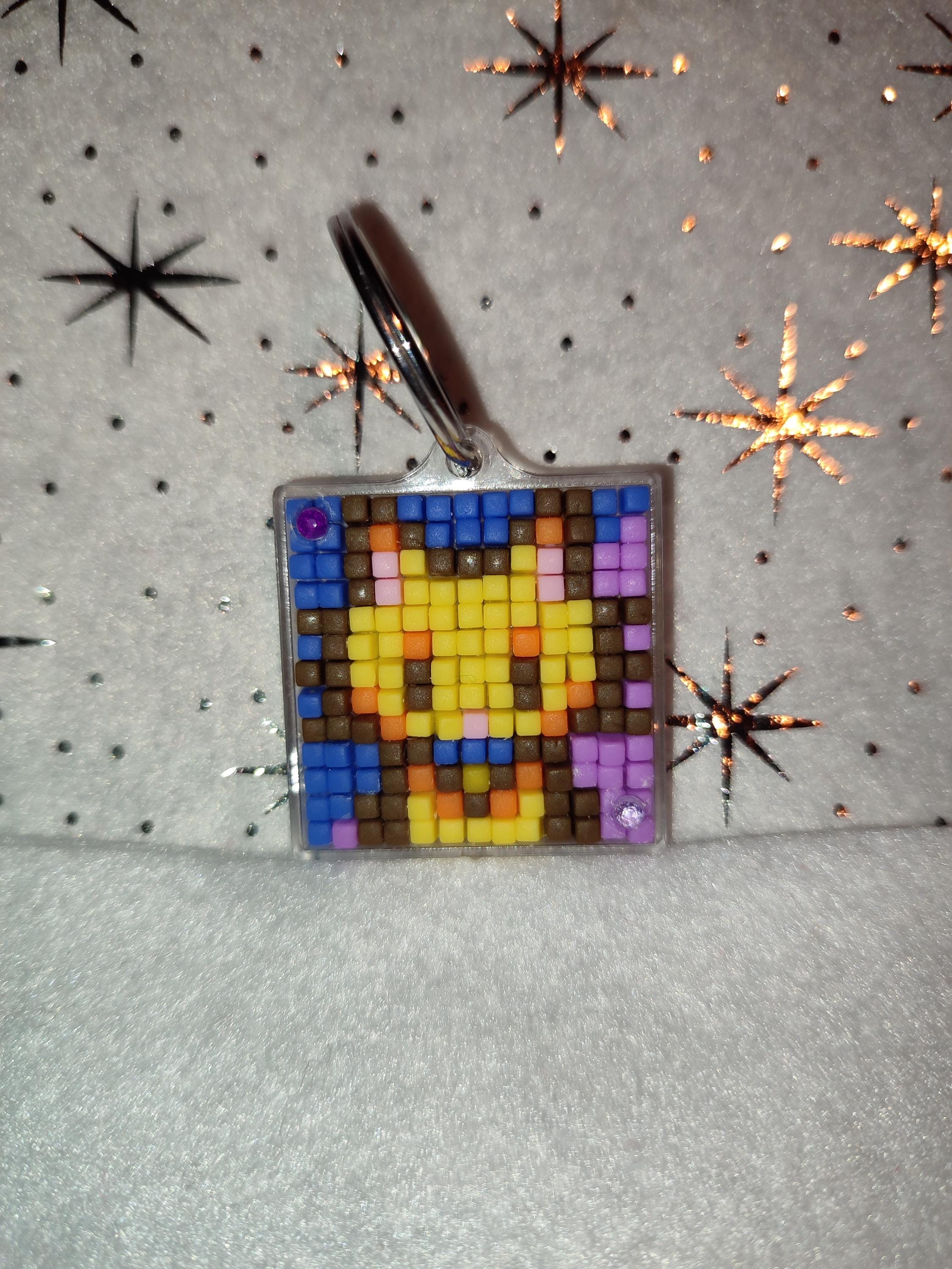 Pixel Keyrings - Cats - Etsy