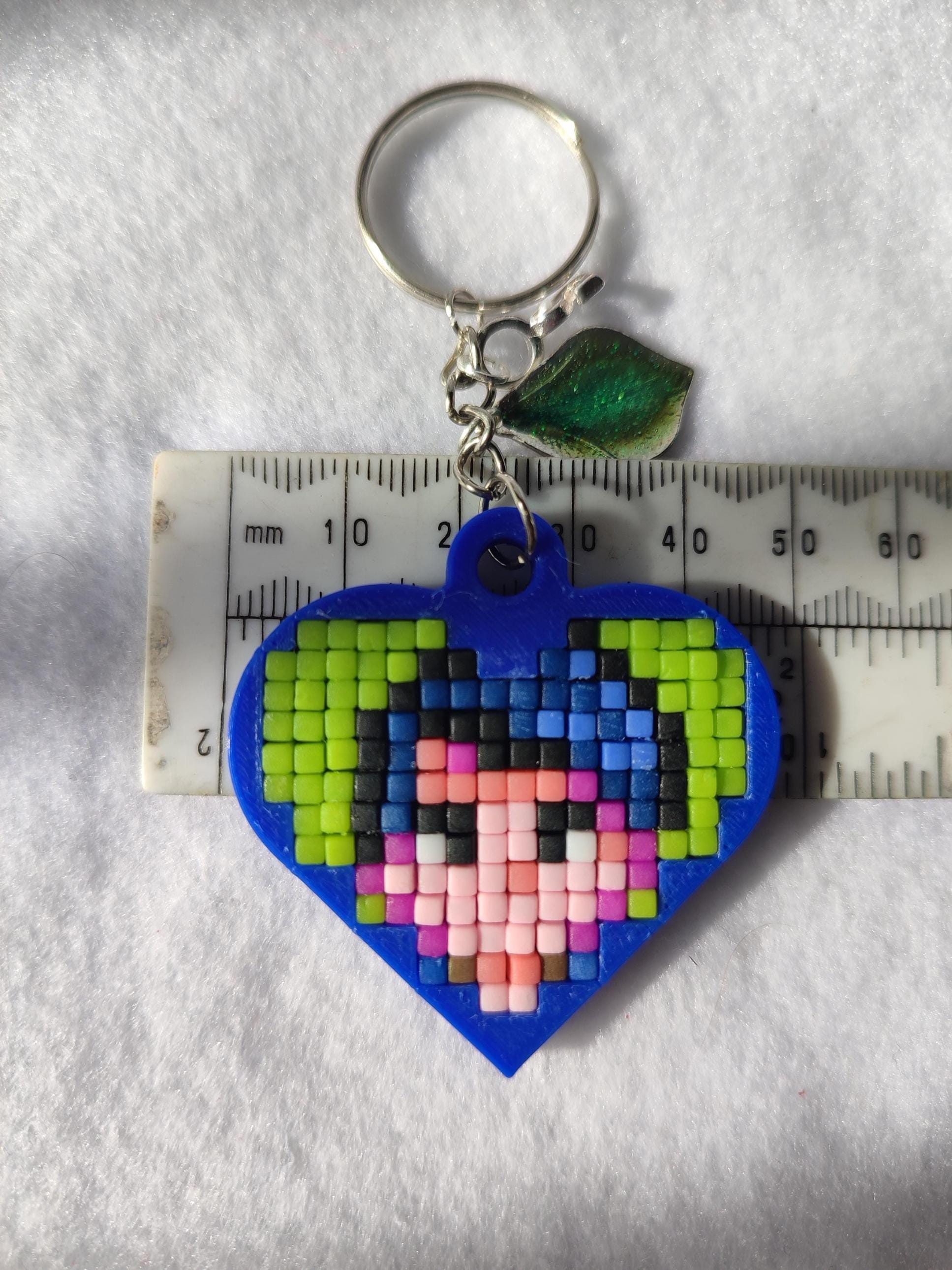 Pixel Keyrings With Charms - Stardew Valley Inspired - Misc. Bachelors ...