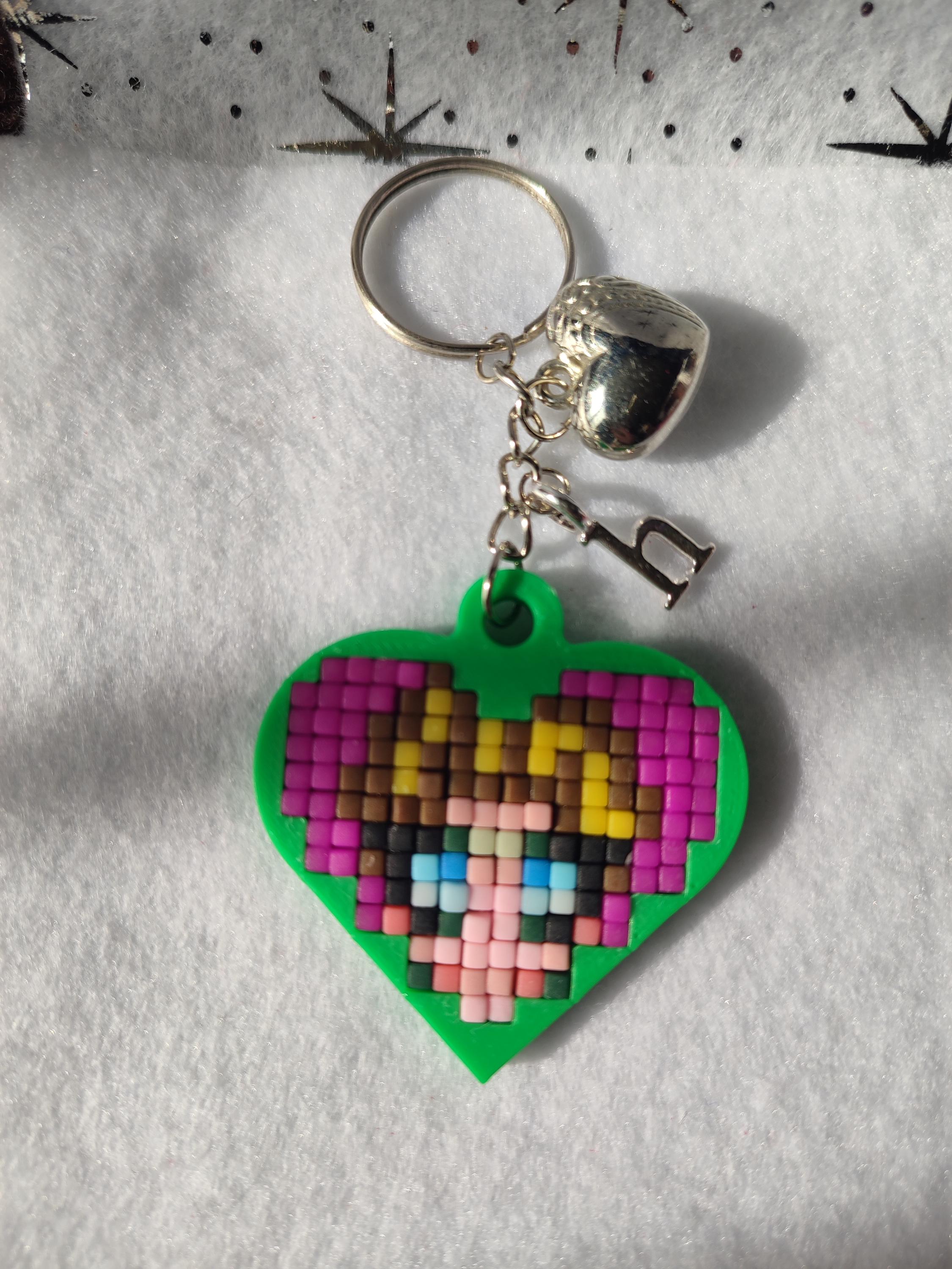 Pixel Keyrings With Charms - Stardew Valley Inspired - Misc. Bachelors ...