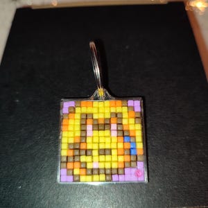 Pixel Art Keyrings - Sleeping Cats - Etsy