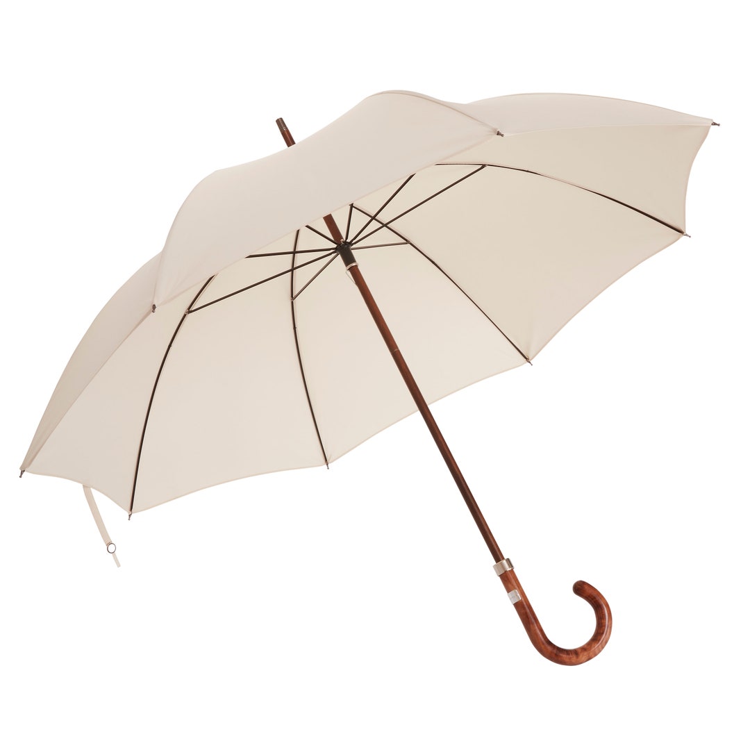 Ivory White Classic English Wedding Umbrella - Etsy
