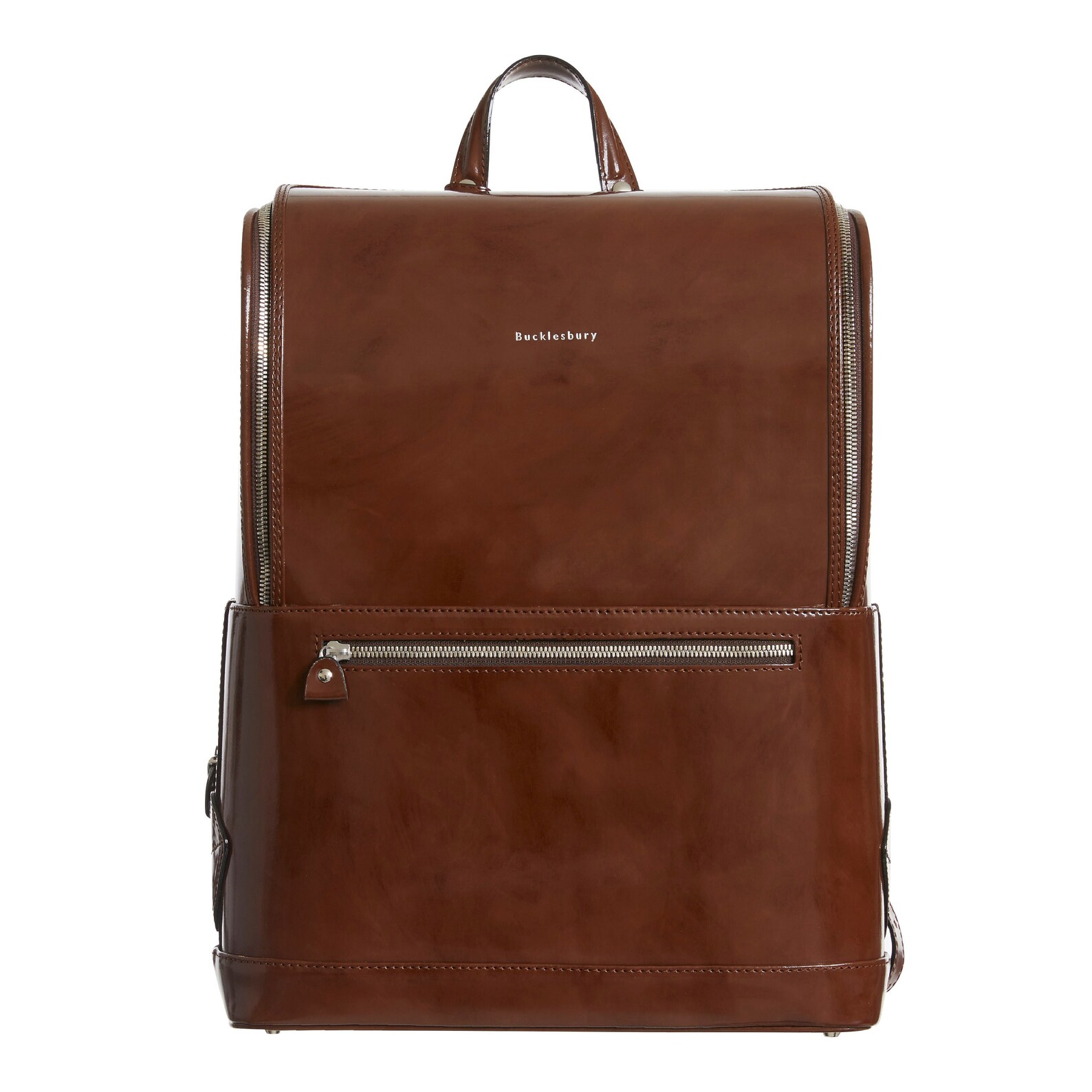 Handmade Italian Leather Laptop Backpack for Women and Men in Dark ...