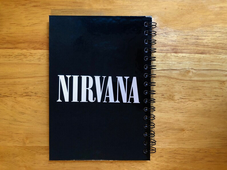 Nirvana Nirvana Smiley Face A5 notebook Journal sketch | Etsy