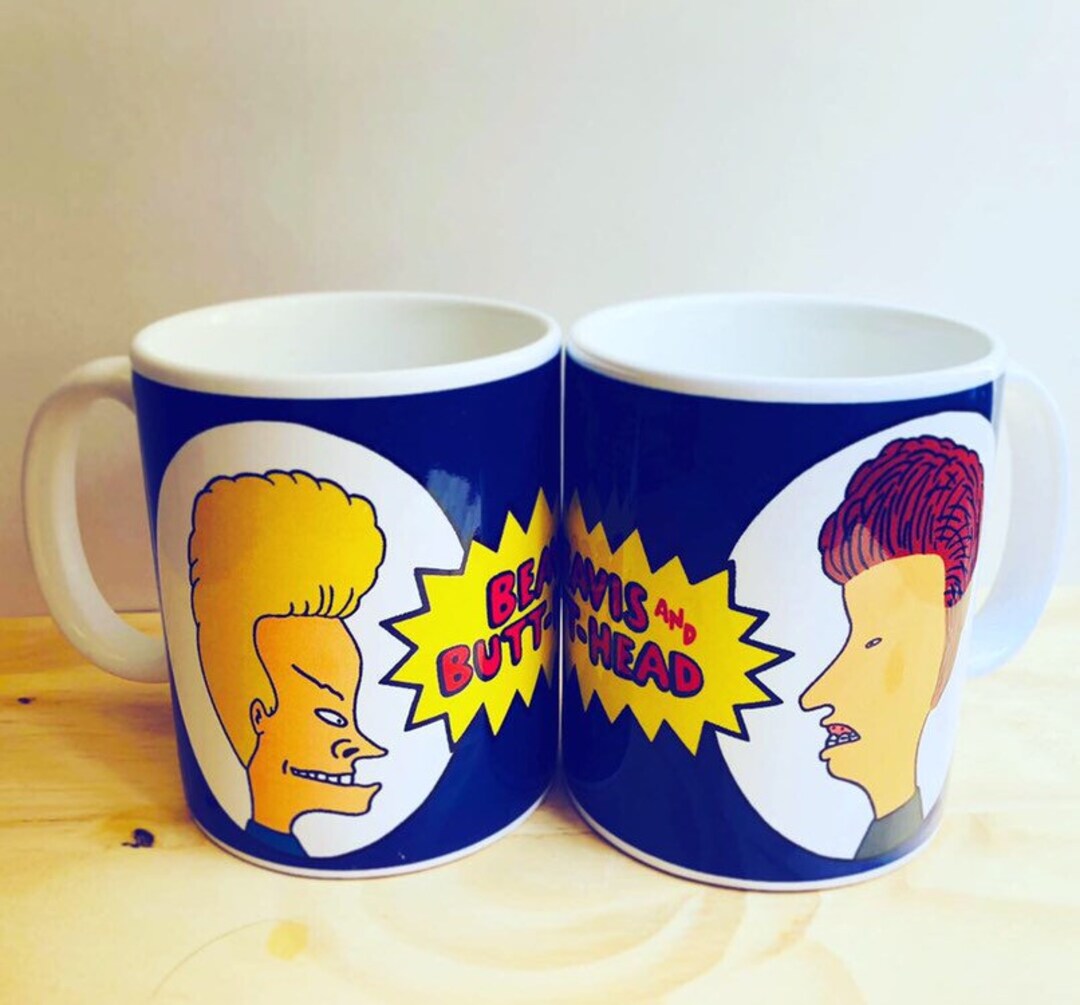 Beavis and Butthead Mug, Beavis and Butt-head Coffee Mug - Etsy