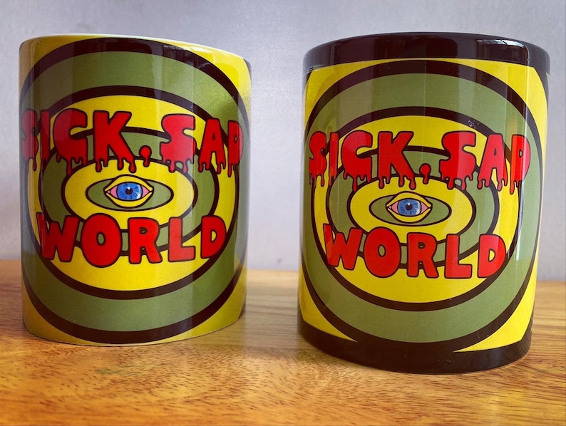 Sick Sad World Mug, Daria Mug, Mtv Cartoon MUG, Coffee Mug - Etsy