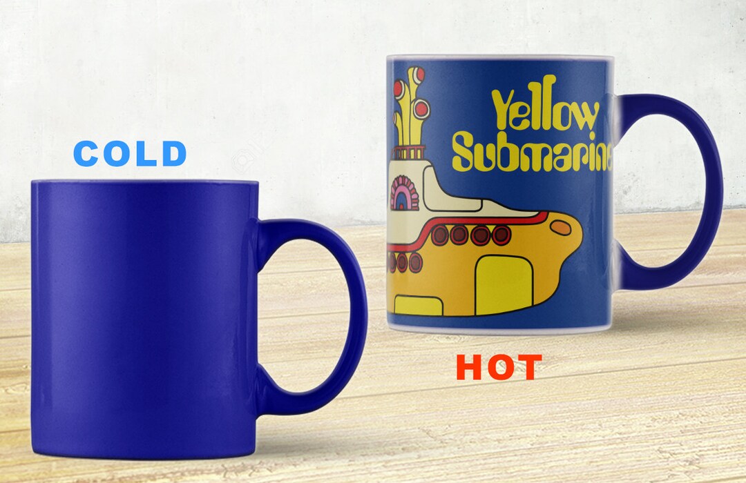 Yellow Submarine Mug, Beatles Yellow Submarine Mug, Blue Magic MUG, the ...