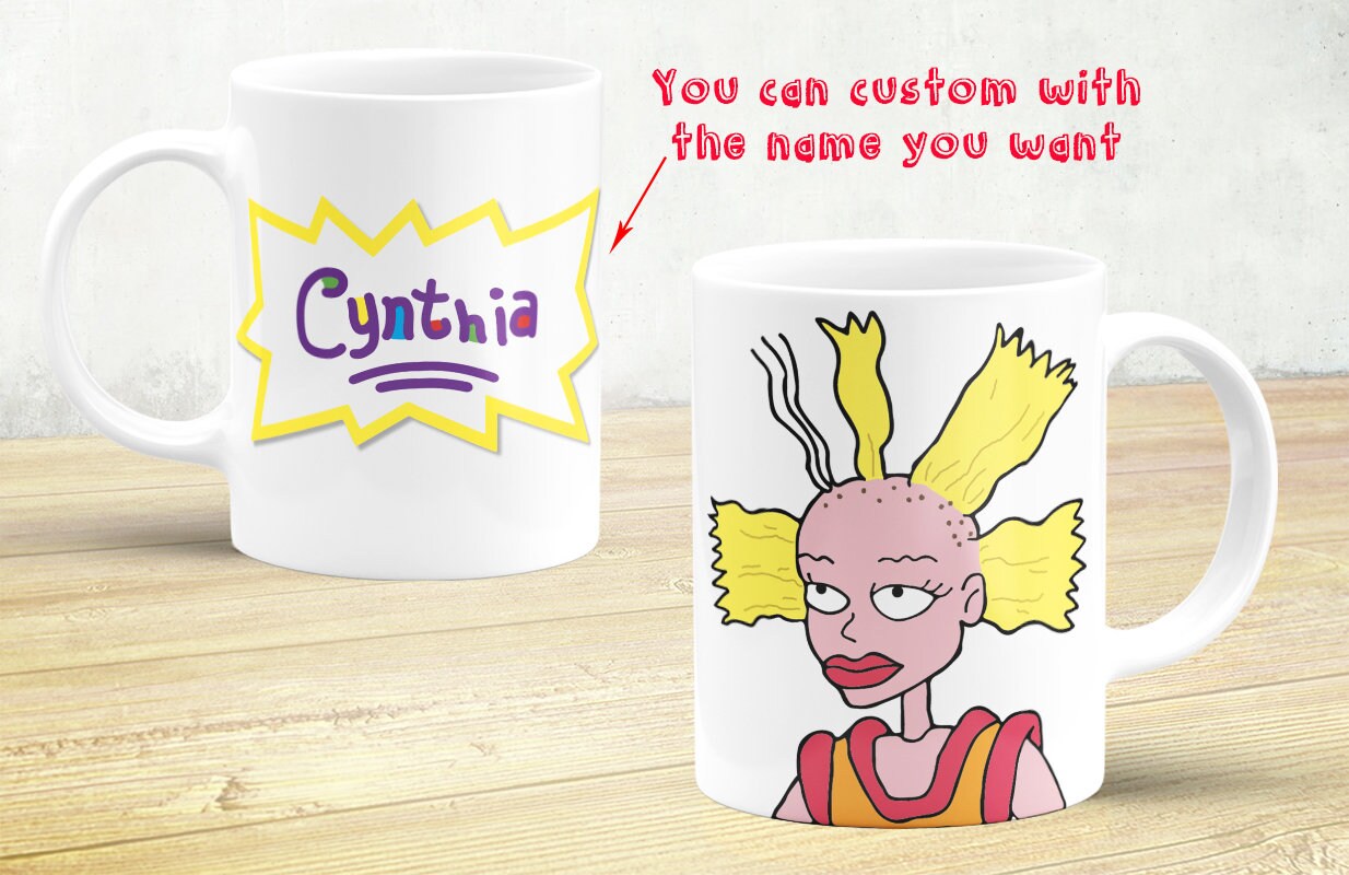 Rugrat Mug, Cynthia Tommy Chuckie Reptar Angelica Coffee Mug - Etsy