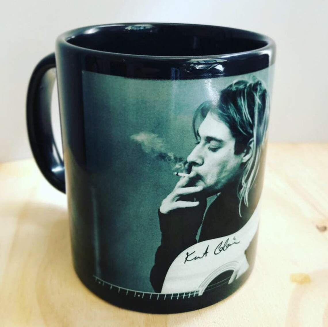 Kurt Cobain Smoking Mug Kurt Cobain mug Nirvana MUG tasse à - Etsy France