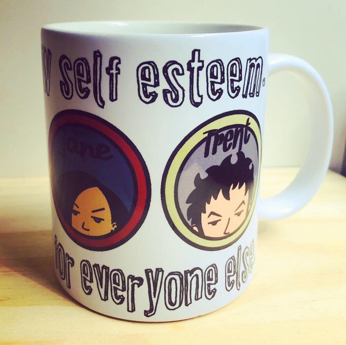 Daria Mug, Mtv's Daria Mug, Daria Cartoon Characters Mug, Daria Self ...