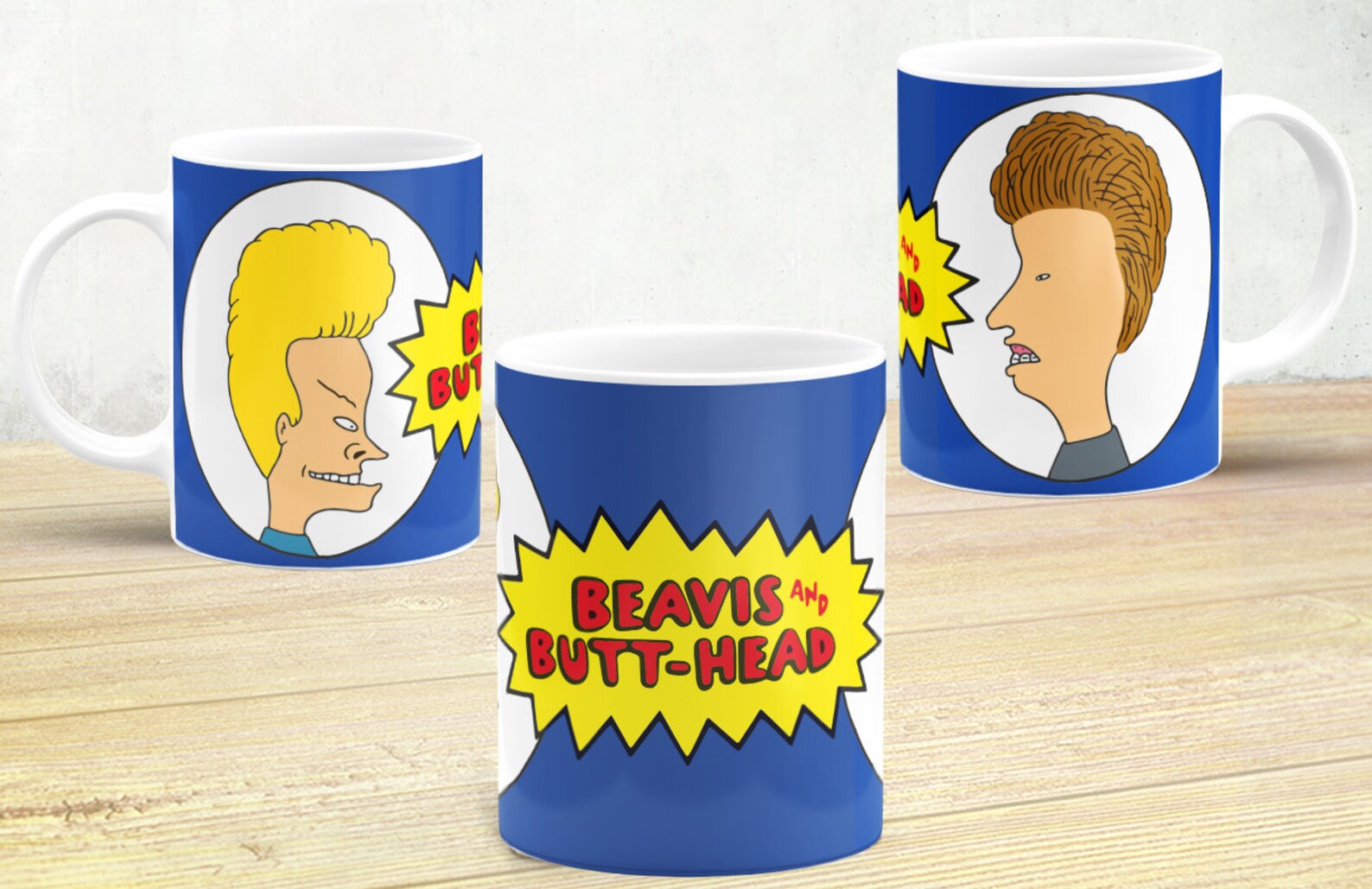 Beavis and Butthead Mug Beavis and Butt-head Coffee Mug - Etsy