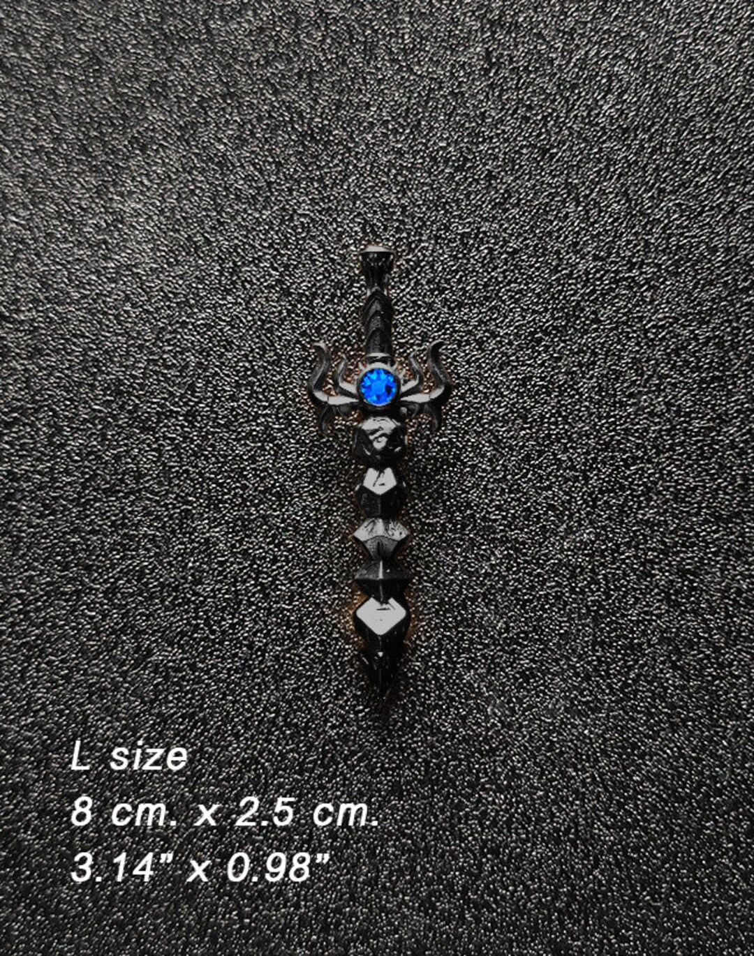 Super Sale 50% Premium Black Dice Sword / Dice Sword Key Chain With ...