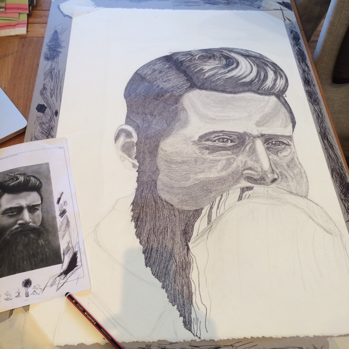 Ned Kelly Drawing - Etsy Australia