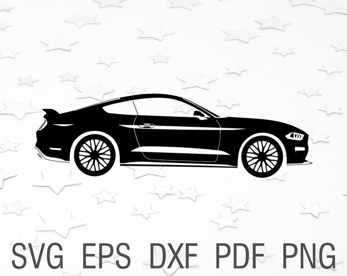 Ford Mustang Svg Cars Decal Sticker Svg Car Logo Ford Mustang Vector ...
