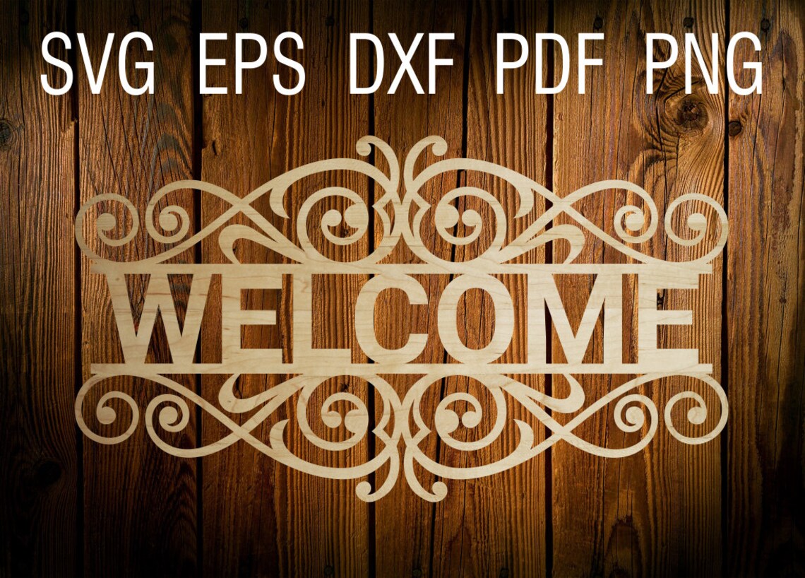 Welcome Svg File Welcome Sign Svg Wedding Welcome Svg Welcome | Etsy