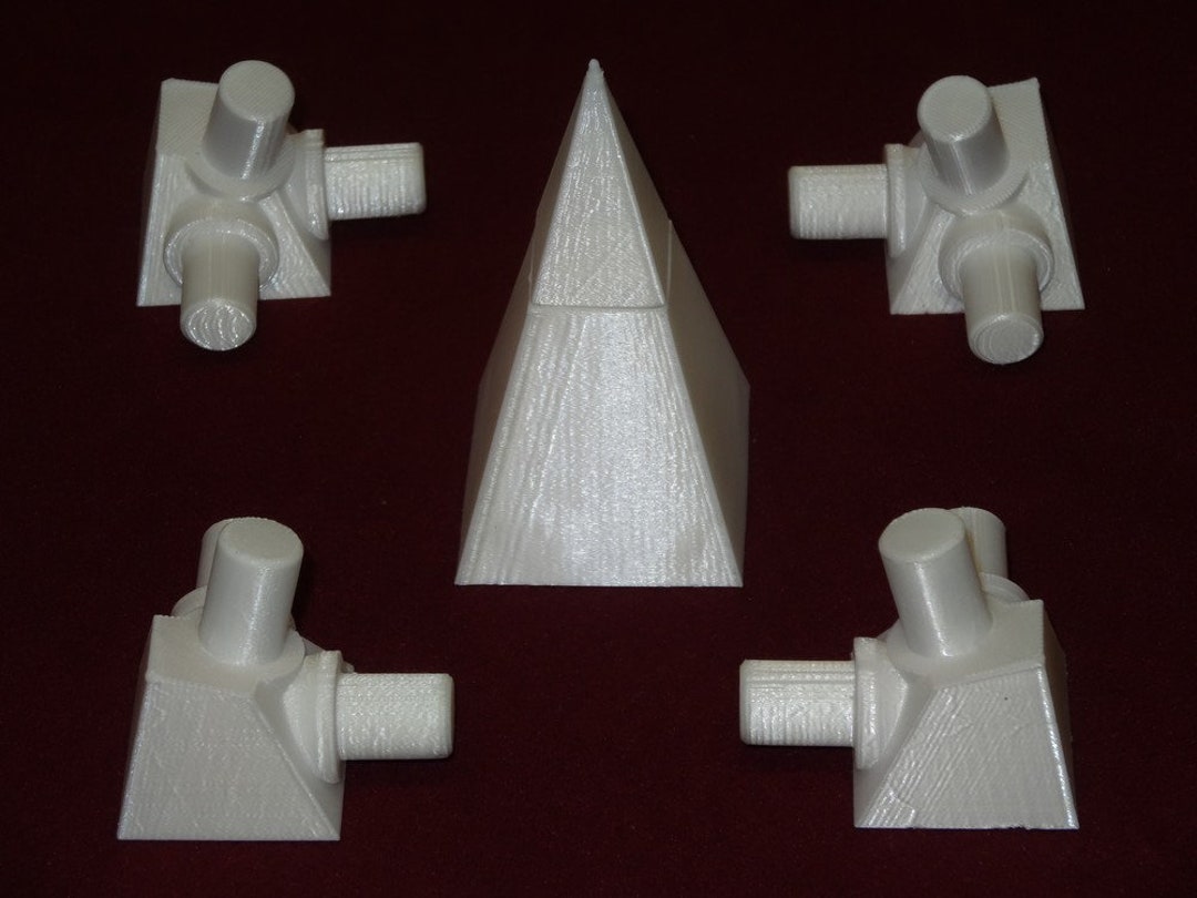 Russian Pyramid Connector Kit - Actual 76.345 Deg. Angle for Meditation ...