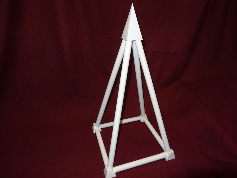 Russian Pyramid Connector Kit - Actual 76.345 Deg. Angle for Meditation ...