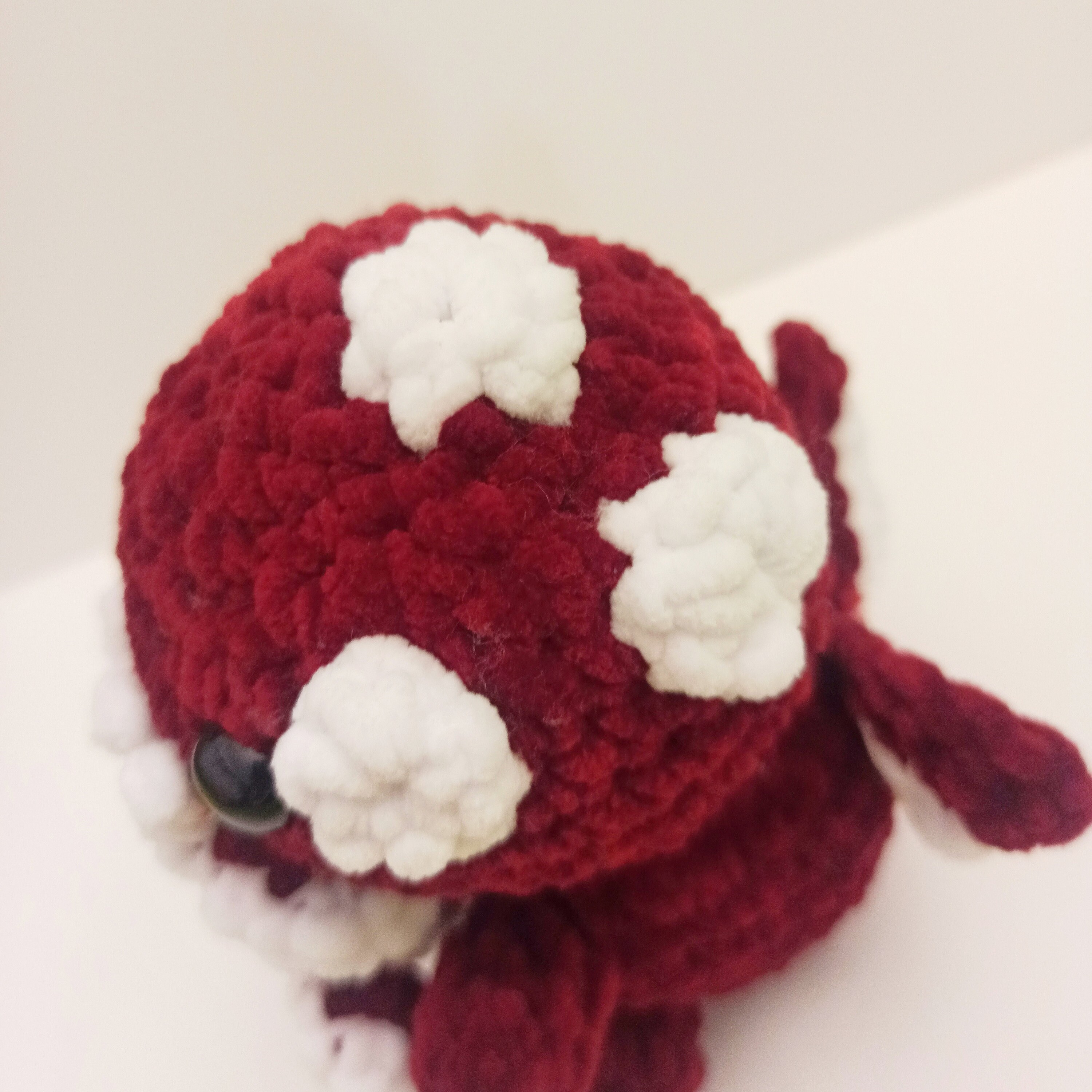 Toys & Games Toys Adopt a Crochet Red Baby Cthulhu named Rosea Cthulhu ...