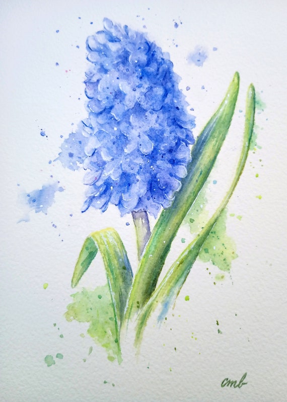Hyacinth Painting