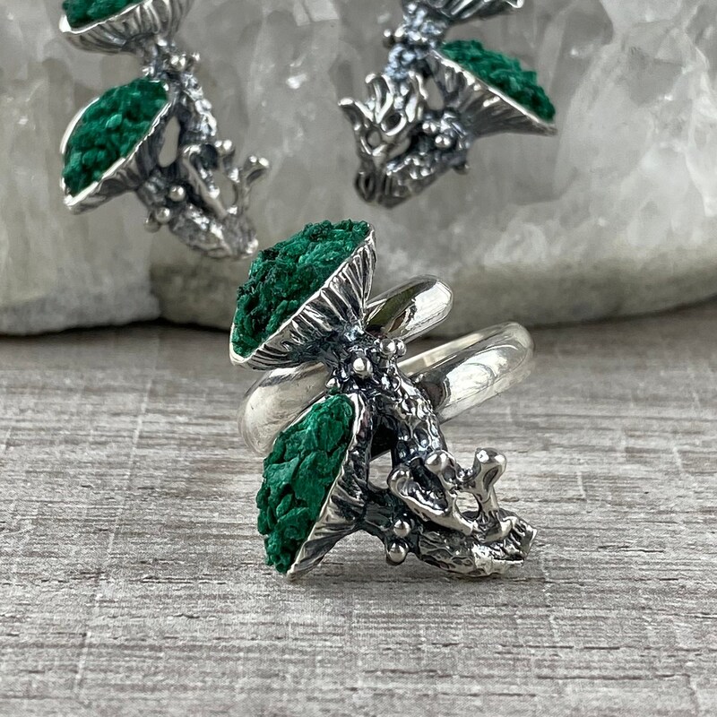 Mushroom Ring - Etsy