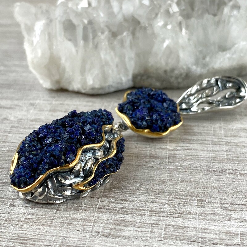 Azurite Jewelry - Etsy