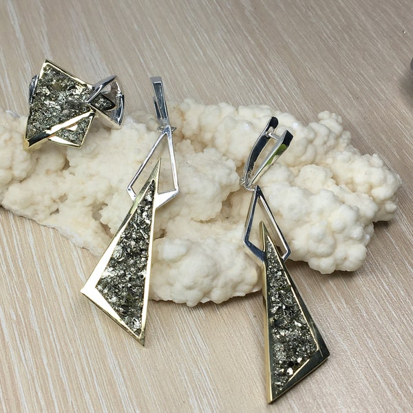 Pyrite Jewelry - Etsy