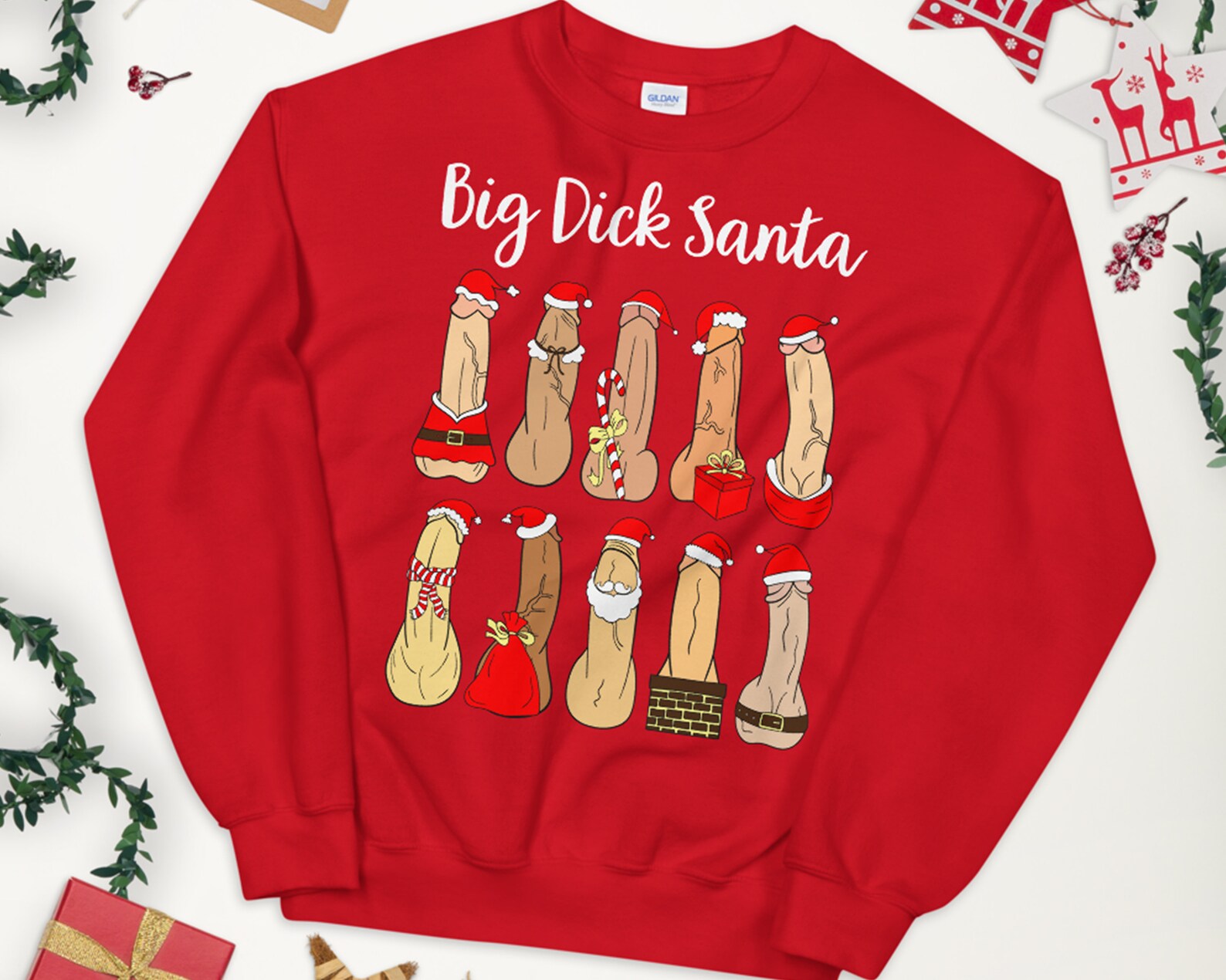 Ugly Christmas Sweater Women Dirty Christmas Sweater Naughty - Etsy