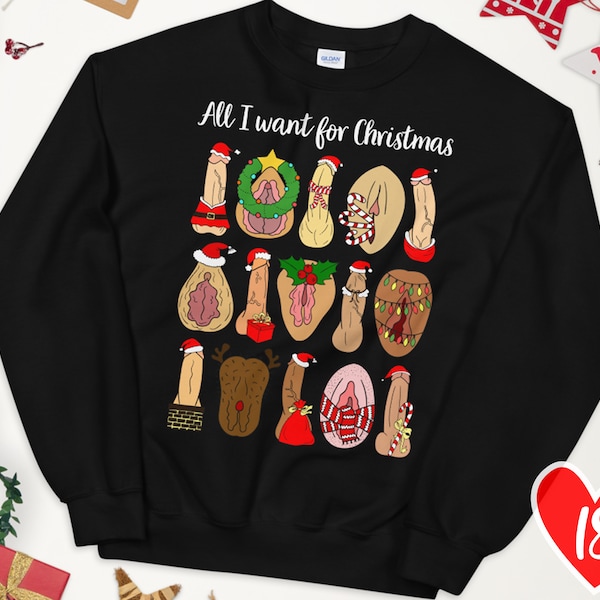 Dirty Christmas Sweater - Etsy