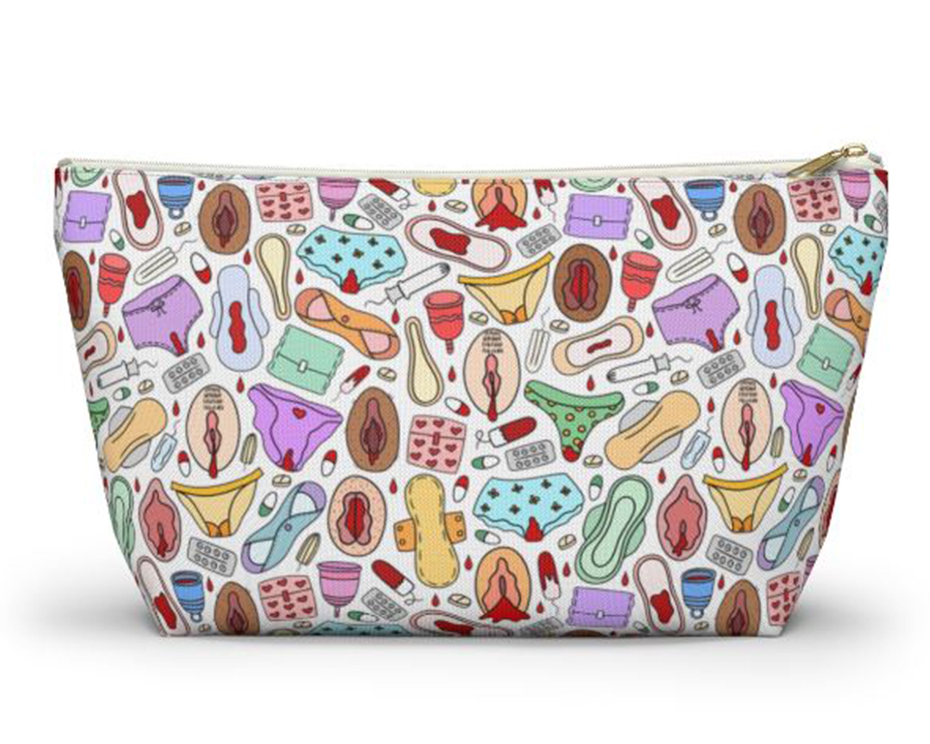 Cute Makeup Bags Sex Toy Bag Toiletry Bag Accessory Zipper Etsy Uk